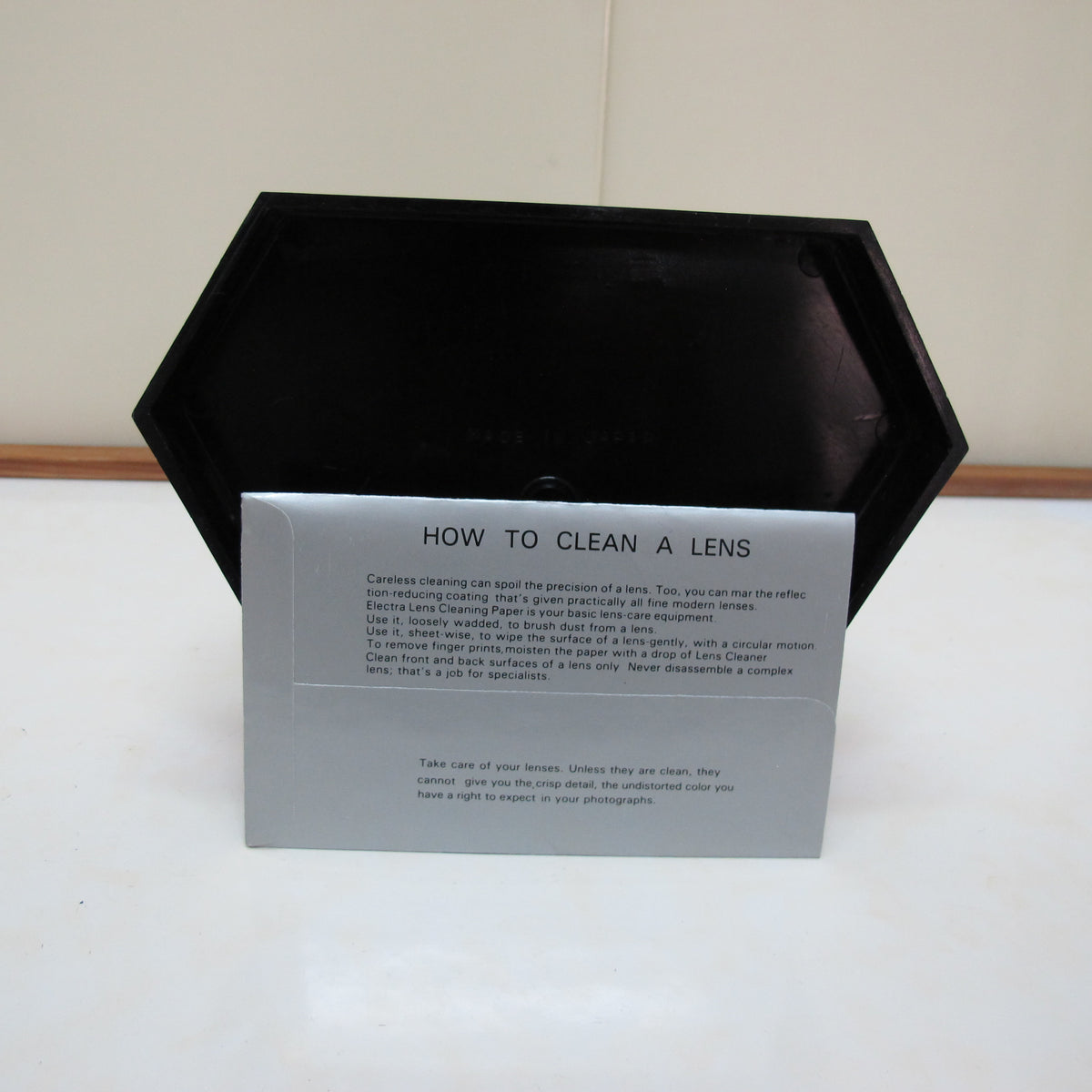 Electra Lens Cleaning Paper – International Camera Repair
