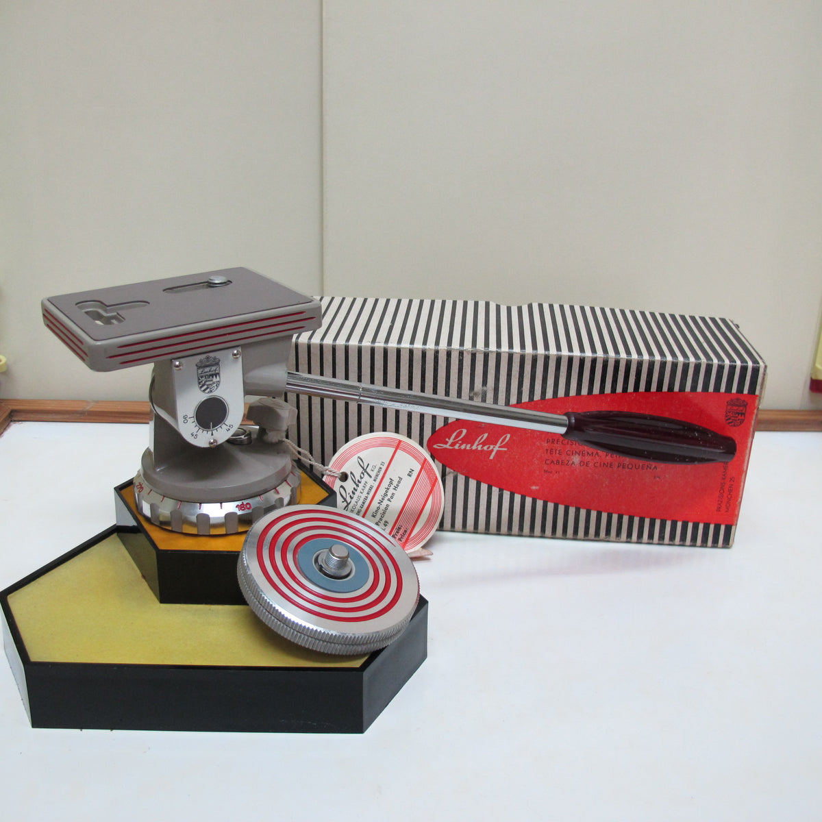 Linhof Precision Pan/Tilt Head Model No 49 – International Camera Repair